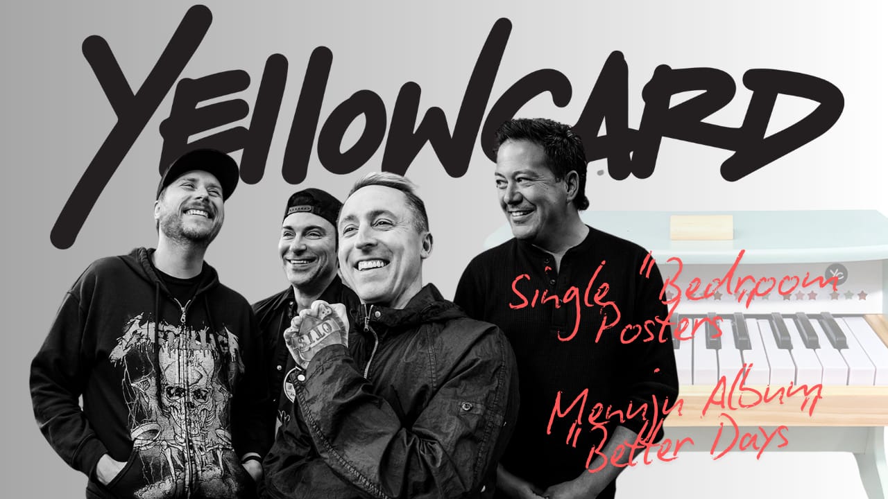 Yellowcard Rilis Single “Bedroom Posters” Sebagai Pengantar Menuju ...